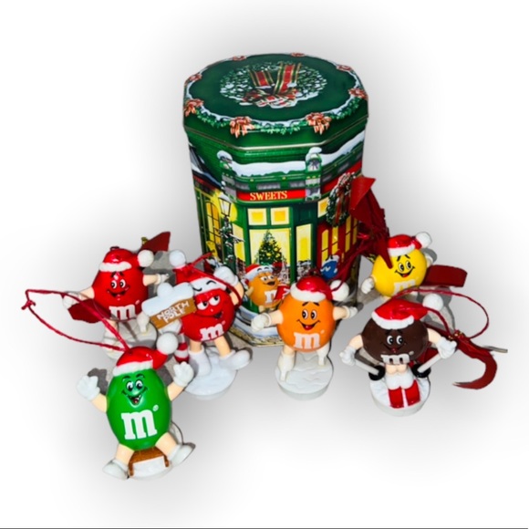 Holiday | Vintage 1998 Mms Christmas Tin Limited Edition Some Ornaments ...